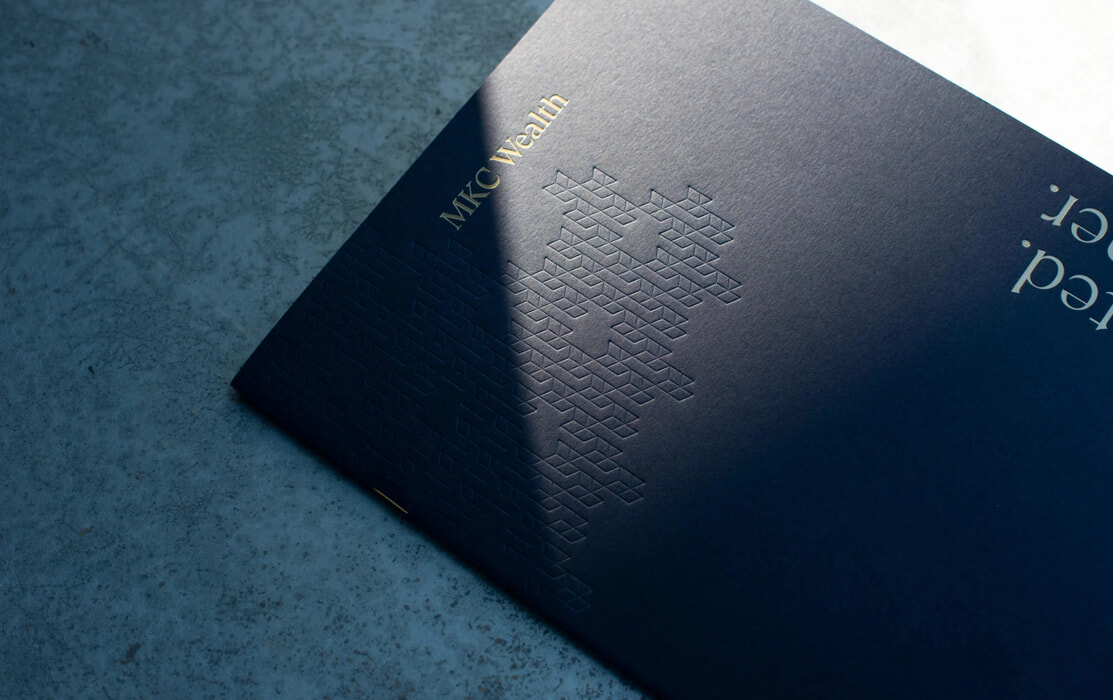 MKC Wealth Management - Branding by Deep London
